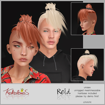 Second Life Marketplace - [KoKoLoReS] Hair Reid {bxd} - wear me!